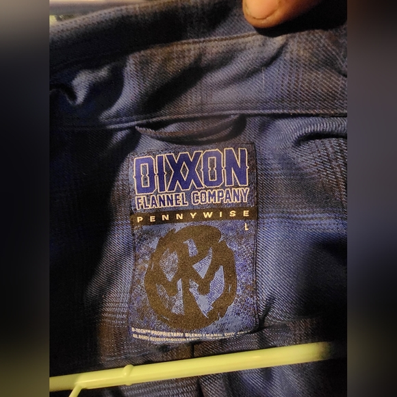 DIXXON | Shirts | Dixxon Flannel Company Pennywise Size Large Black And ...